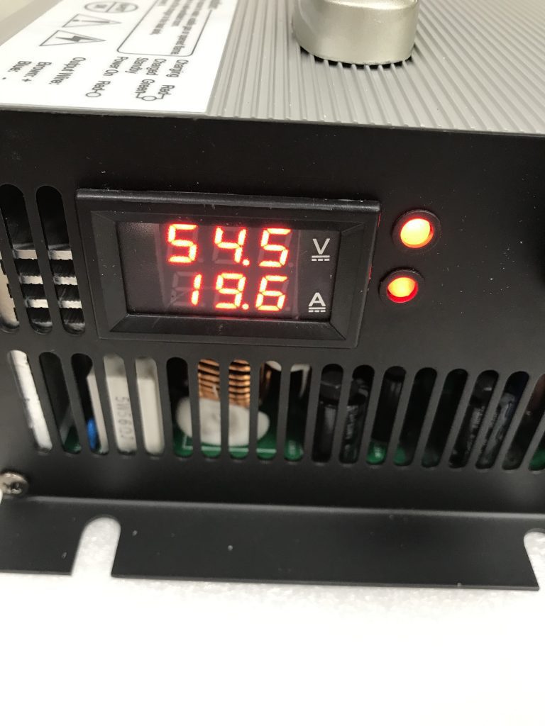 20 Amp 48/51.2 Volt LiFePO4 Battery Charger – Trophy Battery